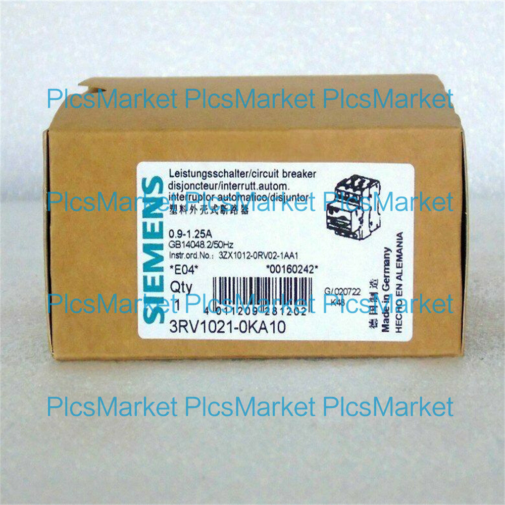 Brand New 1PC Siemens circuit breaker 3RV1021-1KA10 3RV10211KA10 | eBay