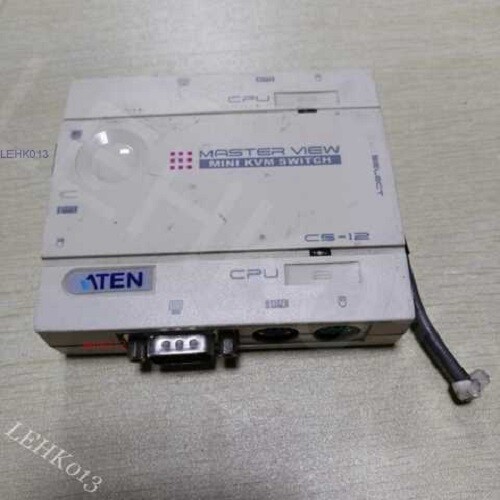 Used & Test MASTER VIEW KVM SWITCH CS-12 Free DHL or EMS | eBay