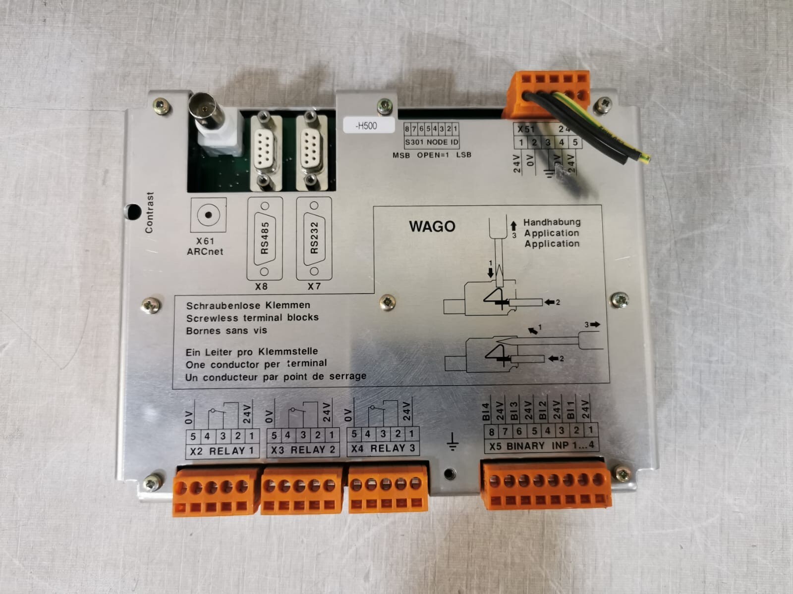 ABB HIEE200130R0002 AF C094 AE02 ARCnet Control Panel Display | eBay