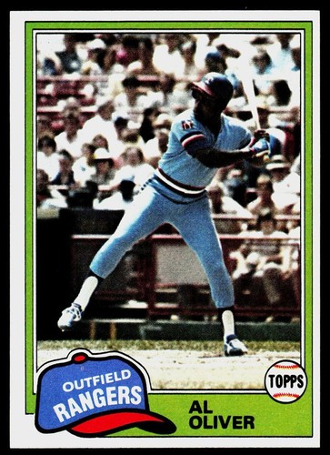 1981 Topps #70 - Al Oliver - Texas Rangers - NM/MT - ID112 | eBay