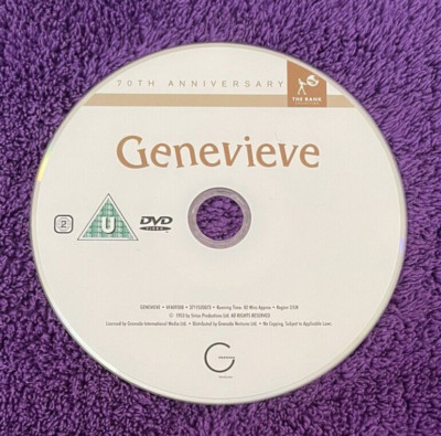 Genevieve - DVD Disc Only - John Gregson 70th Anniversary Edition ...