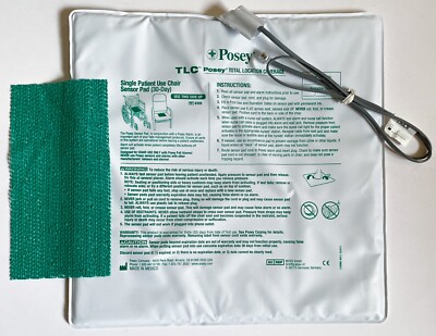 Posey Single Patient Use Chair Sensor Pad With Cable 8309 for Alarm ...