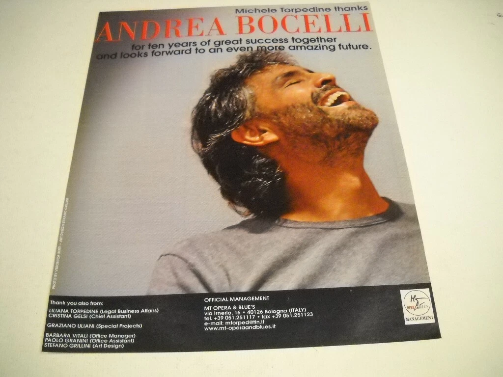 Andrea Bocelli Eyes