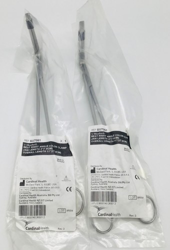V. Mueller SU7061 Best Right Angle Surgical Clamp 11" - LOT of 2 - NEW ...