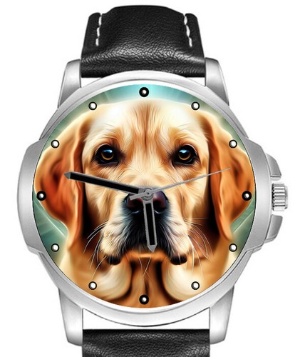 Golden Labrador Pet Dog #4 Unique Art Stylish Rare Quality Wrist Watch ...