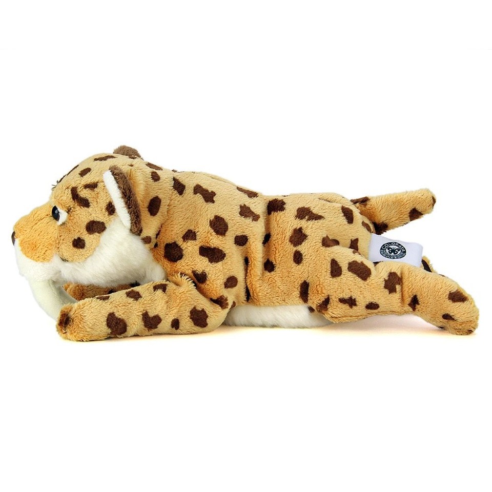 Colorata Saber Tiger Plush Toy (Nesoberi Series/Gentle Touch) Realistic ...