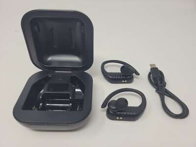 NIB Ear-hook Bluetooth Earbuds B1 Wireless Headset Sport Headphones ...