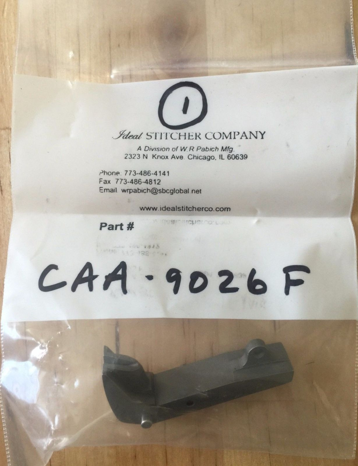 Ideal Stitcher Company Support Assembly Loop Deluxe CA9026F L Genuine ...
