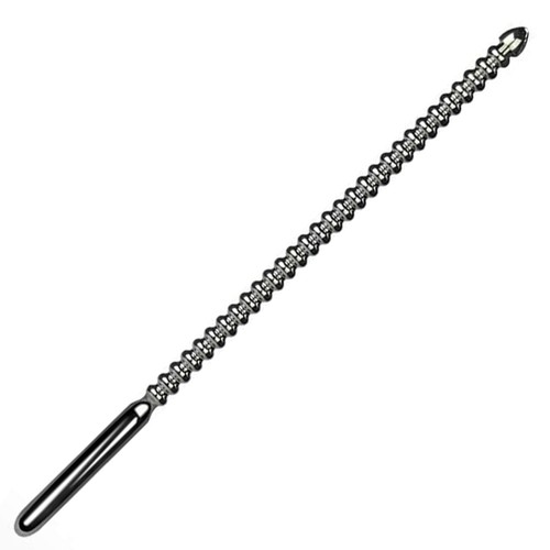 Stainless Steel Ribbed Urethral Toy for Men | eBay