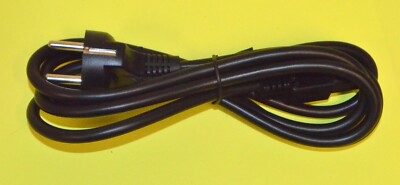 Unbranded European Computer Power Cord, Black *New* EL-211 Plug | eBay