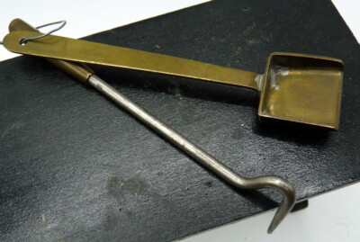 Antique German Embossed Metal TOOLS for COOKING STOVE 1:12 Dollhouse ...