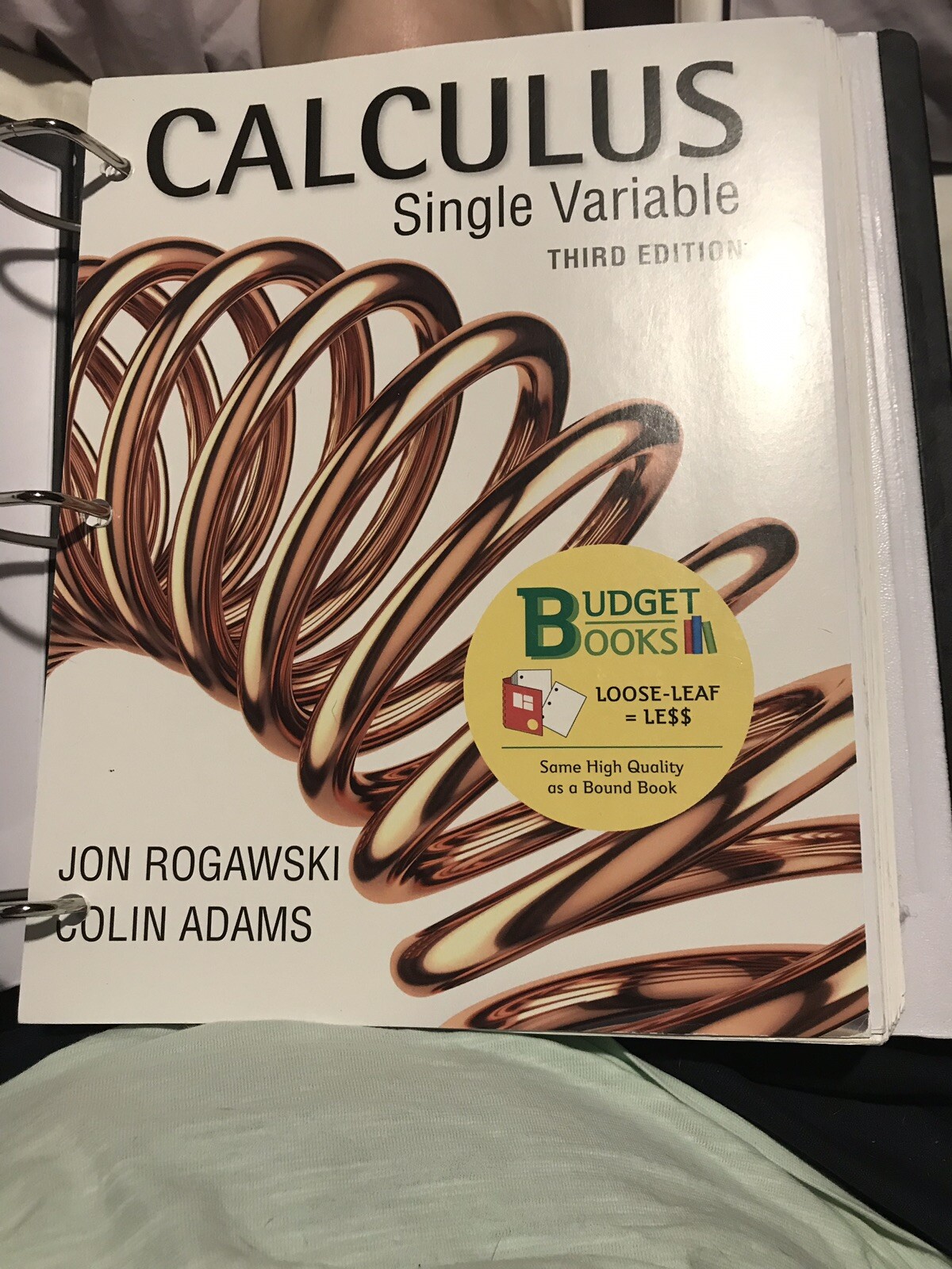 Loose-Leaf Version for Calculus: Late Transcendentals Single Variable ...