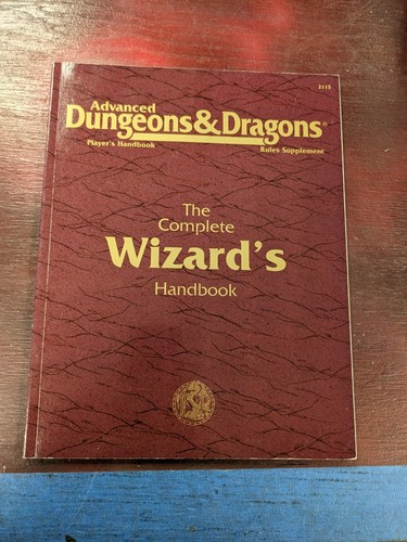The Complete Wizards Handbook 2115 AD&D TSR | eBay