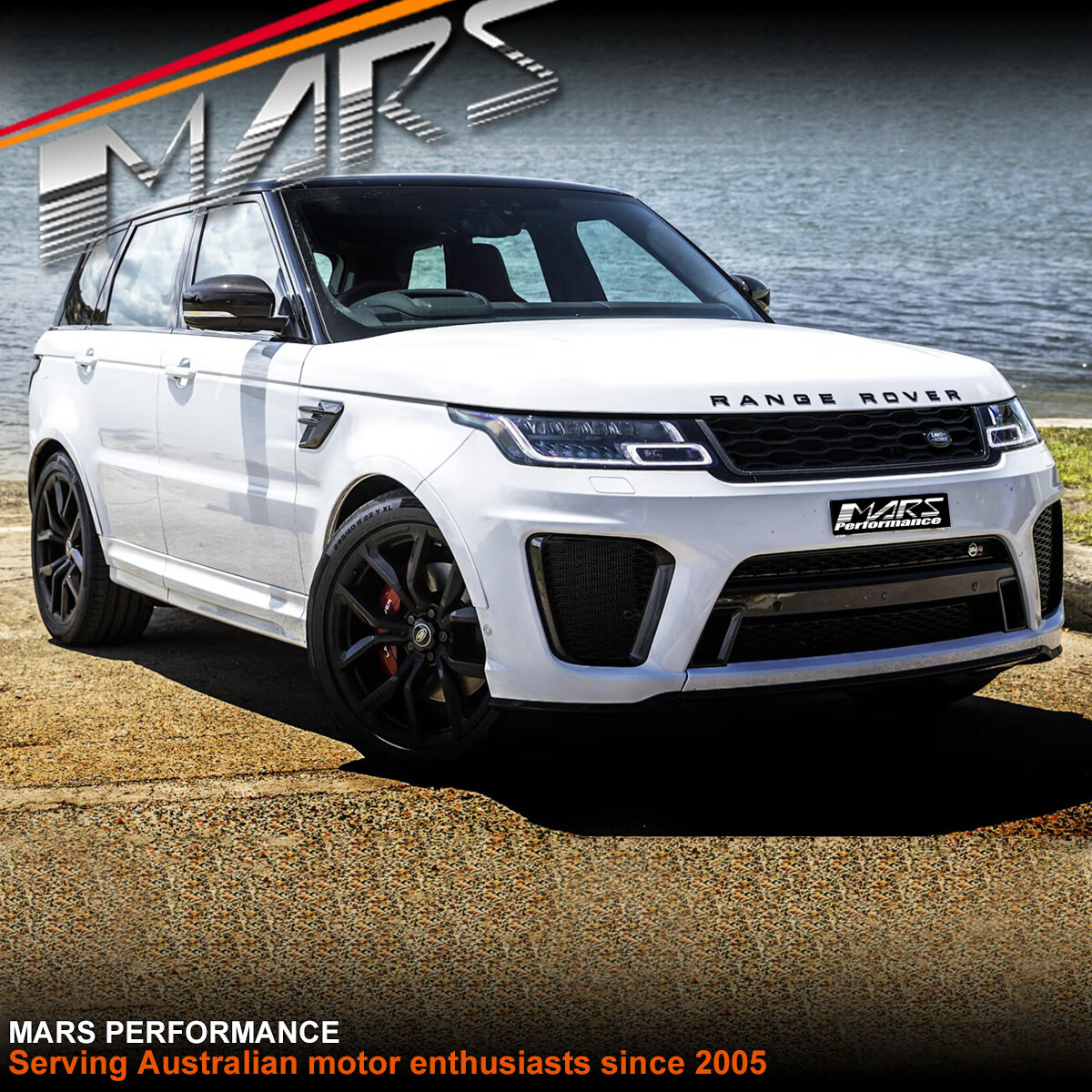 SVR Style LED Head lights Sequential Indicators for Range Rover Sport ...