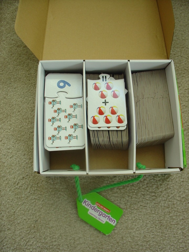 NEW Kindergarten Learning Library 3 Educational Games In 1, Ages 4+ 90 ...