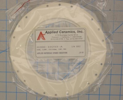 0200-10233 / RING,CLAMP,CER,150/144MM,57.5MM 1SMF MOD / AMAT | eBay