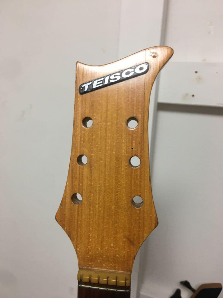 TEISCO R-2 Mosrite Type Japanese Vintage without Tuning pegs From ...