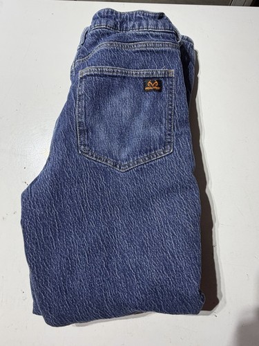 Realtree Men’s Flannel Lined Denim Jeans Blue Size 32x32 | eBay