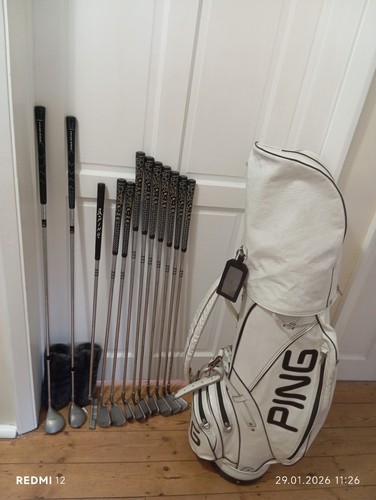 Ping Full Set Golf Stick left hand + bag + accessories | eBay UK