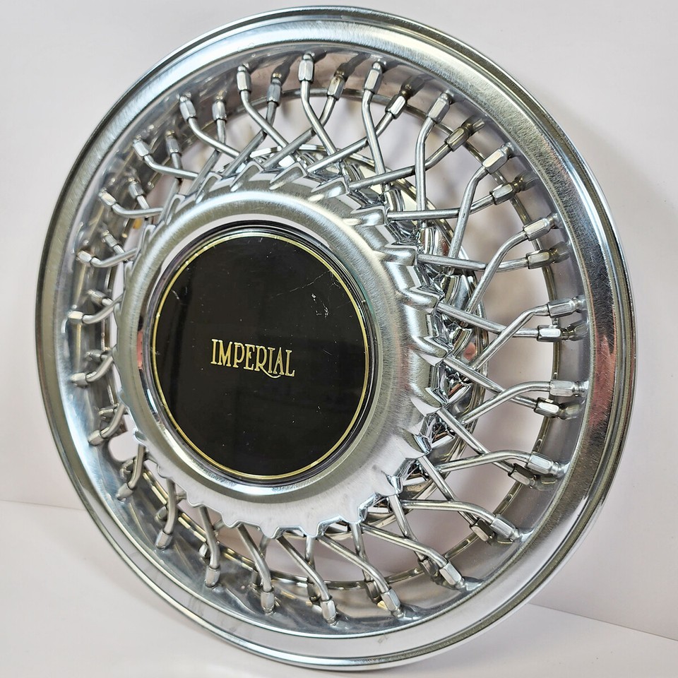 ONE 1990-1993 Chrysler Imperial # 473B 14" Wire Hubcap / Wheel Cover ...