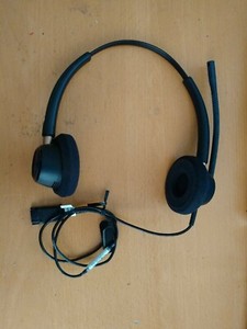 Excellent Plantronics HW520 Encore Pro Stereo Wired Headset | eBay