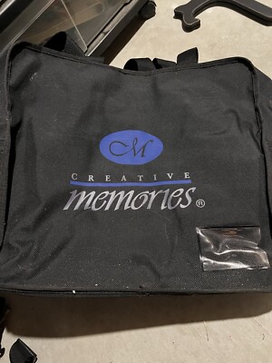 Creative Memories TOTE BAG Scrapbooking Project Album Storage 2 Zippers ...