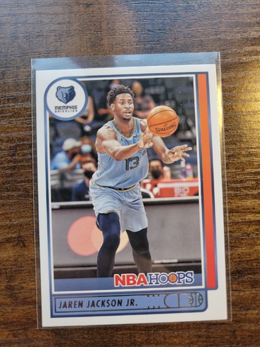 2021-2022 NBA Hoops #172 Jaren Jackson Jr. - Memphis Grizzlies - Fresh ...