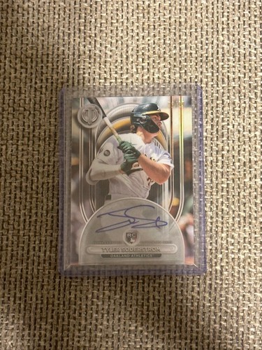 2024 Topps Tribute Rookie Autograph TYLER SODERSTROM /99! Future Star ...