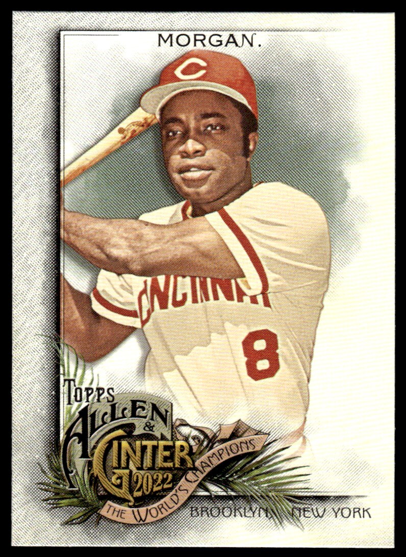 2022 Topps Allen & Ginter Joe Morgan Cincinnati Reds #140 | eBay