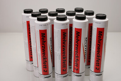 12 x 400 g (10,95 €/kg) Divinol Mehrzweckfett NLGI 2 22971 400 g Lube ...