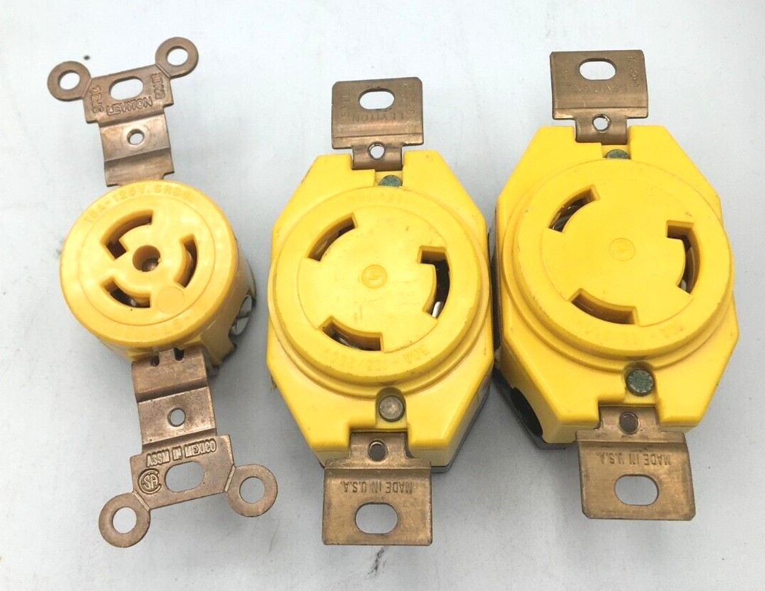 Hubbell, Leviton Receptacle Lot of 8 HBL4700 Outdoor Indoor New | eBay