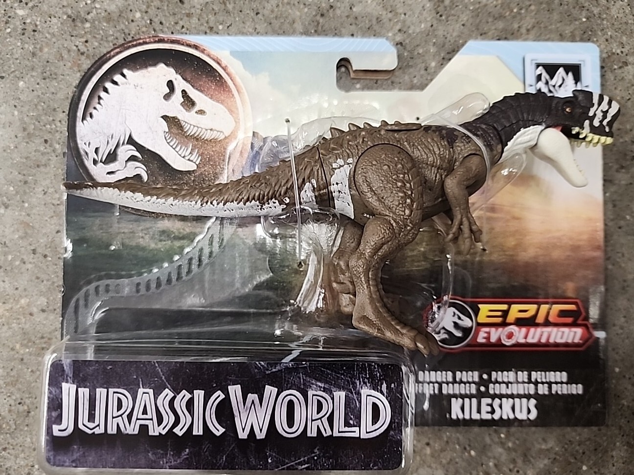 Jurassic World Epic Evolution Danger Pack Kileskus Figure New!