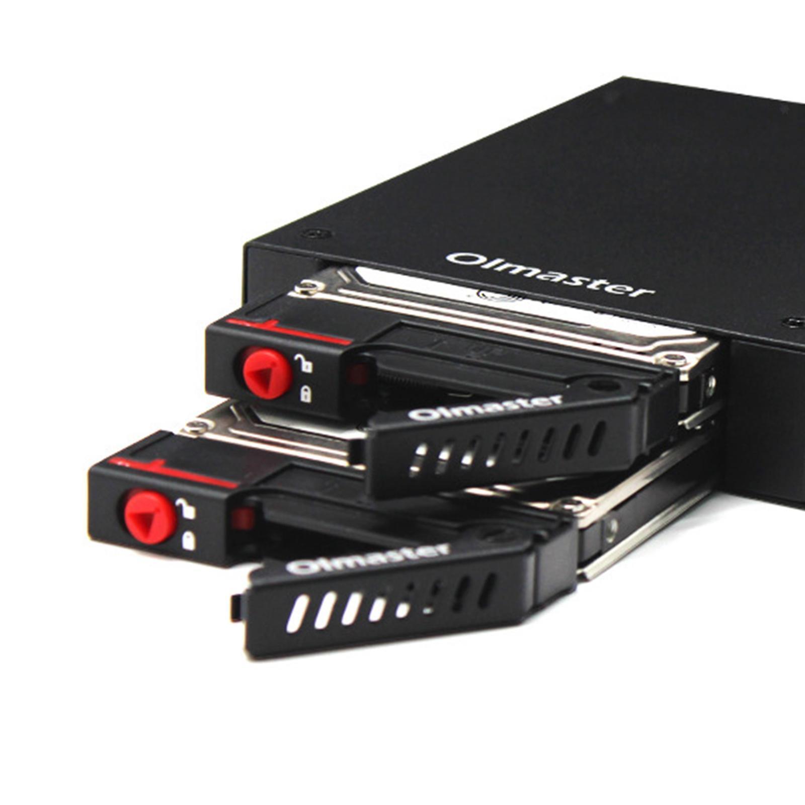 HDD SSD Mobile Rack Internal 2 Bays 2.5" 6Gbps with LED Indicator | eBay