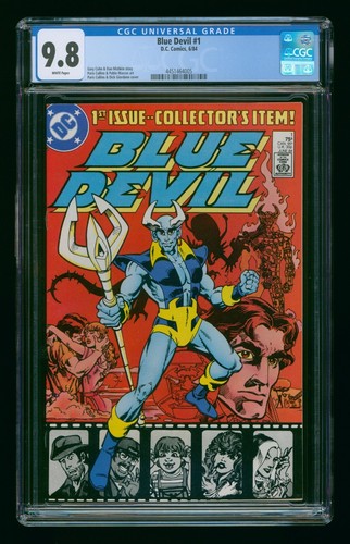 BLUE DEVIL #1 (1984) CGC 9.8 ORIGIN 1st SOLO SERIES DC COMICS WHITE ...
