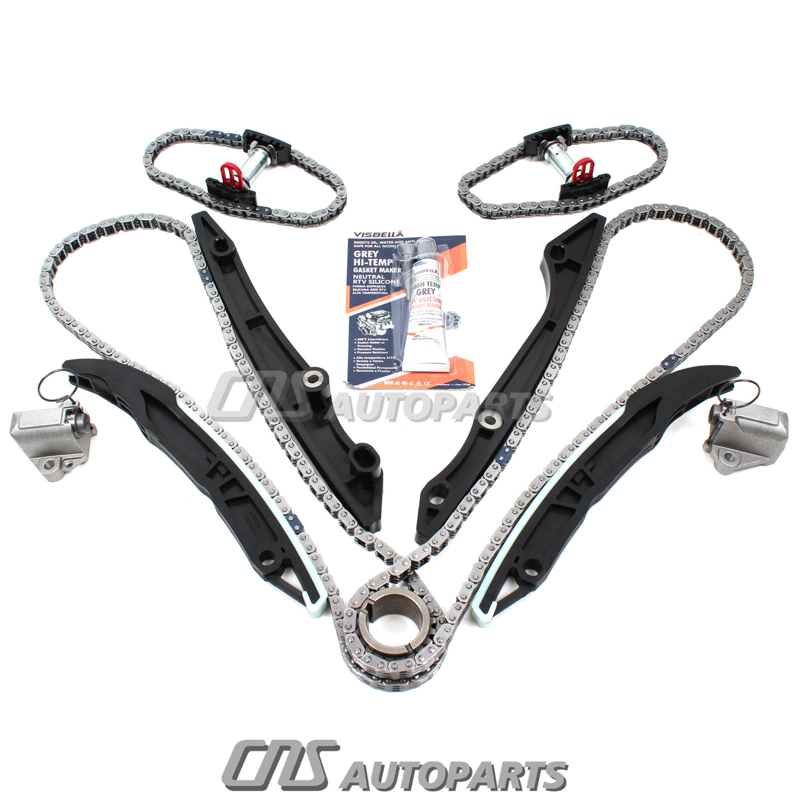 New 11-15 FORD F150 Mustang 5.0L Coyote 50 Engine Timing Chain Kit ...