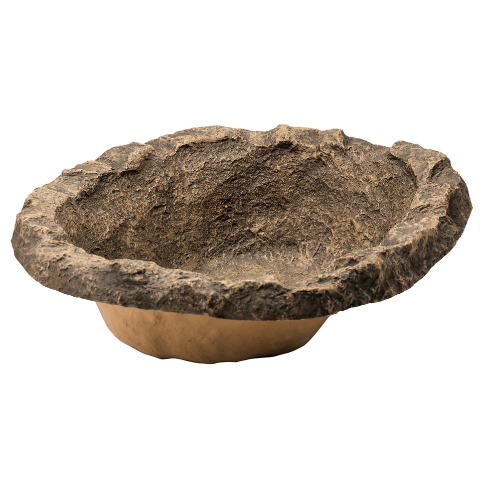 Small Faux Rock Fiberglass Garden Water Pond, Sandstone Outdoor Pond | eBay