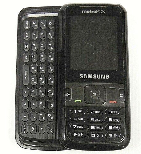 Samsung Messager SCH-R450 - Black ( MetroPCS CDMA ) Cellular Phone ...
