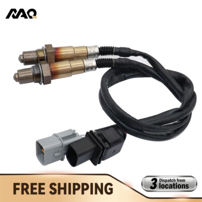 2PCS Upstream & Downstream Oxygen Sensor O2 02 For 2012-2017 Kia Rio ...