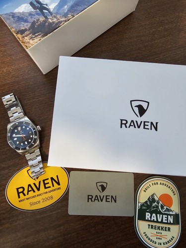 Raven Trekker Automatic Dive Watch Gloss Grey 39mm | eBay