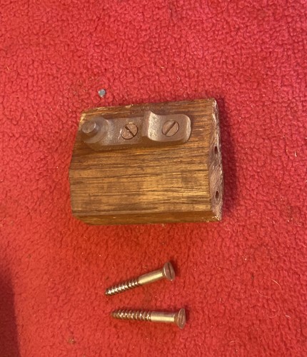 Singer Treadle Sewing Machine Tilt Out Front Drawer / Hinge Blocks ...