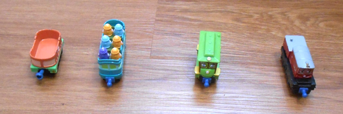 LEARNING CURVE DIE CAST METAL 4 TRAIN SET PIECES | eBay