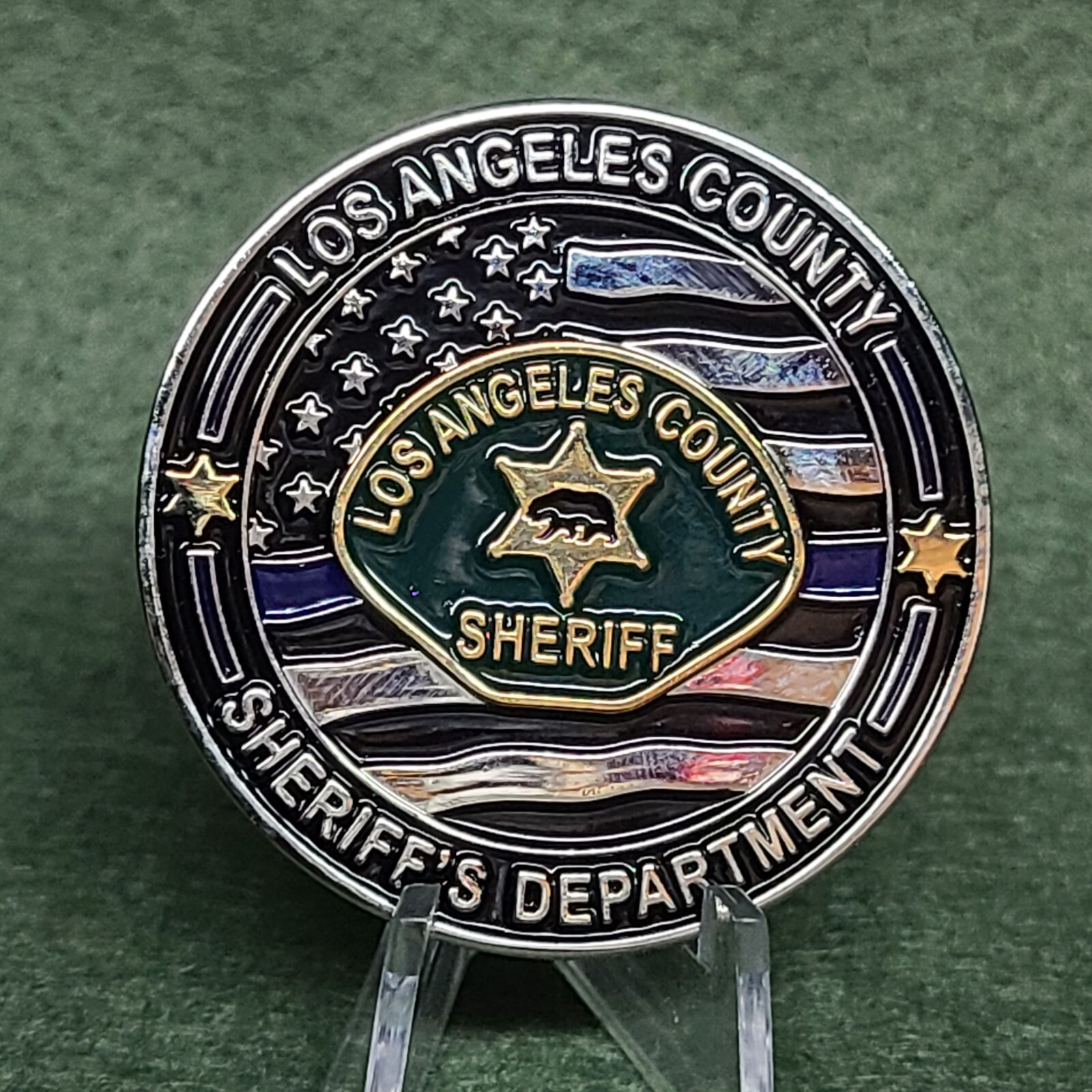 Los Angeles County Sheriff Department LASD Patch Badge Blue Lives ...