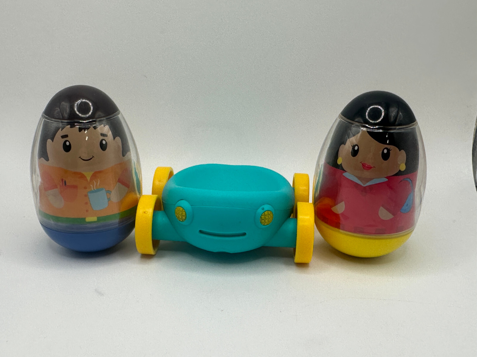2009 Hasbro Playskool Weebles Man & Woman Figure & Car | eBay