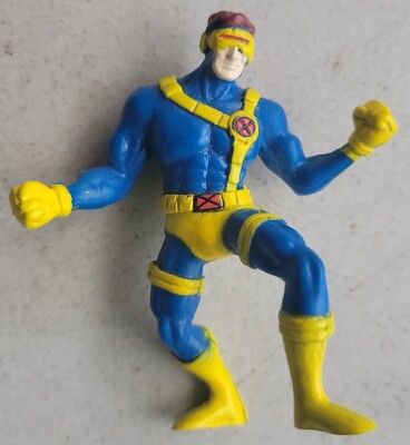 VINTAGE 90S MARVEL HARDEE'S MEAL X-MEN CYCLOPS MINI LOOSE FIGURE 2.5 ...