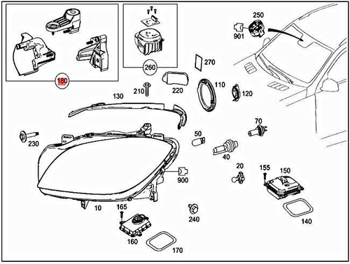 Genuine MERCEDES W166 X166 GL-CLASS X166 GLE W166 Rs bracket 1668200514 ...