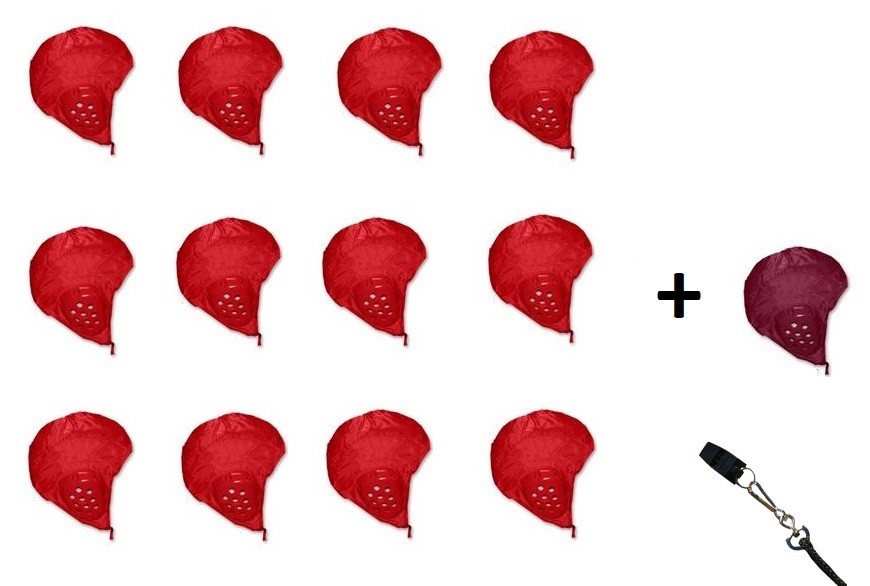 13 Cap Sprint Water Polo KITS PLAIN Team Ear Guards CHOOSE COLOR Plus ...