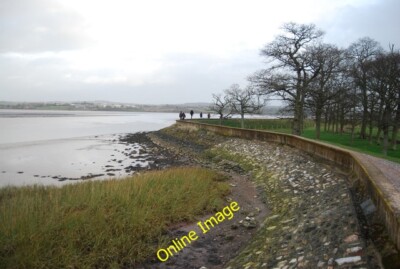 Photo 6x4 Sea wall, Exe Estuary Powderham c2012 | eBay