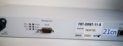 ADVA Fbt-ornt-11-b Fsp150cp Optical Network Solution Switch for sale ...