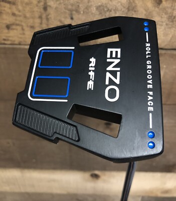 RH DEMO Mens Rife ENZO Putter Aluminum Mallet Golf Club 35 INCHES 5921 ...