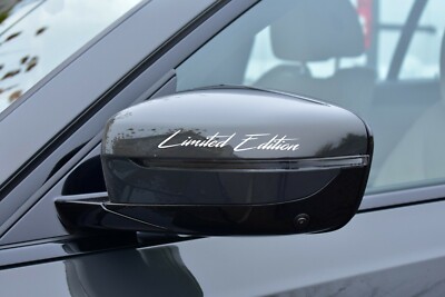 2 x Limited Edition Racing Side Mirror Decal (1" x 5") - Car Trucks ...
